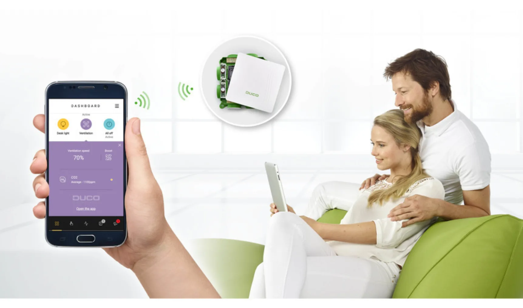 Geef een extra dimensie aan je Duco systeem met Niko Home Control