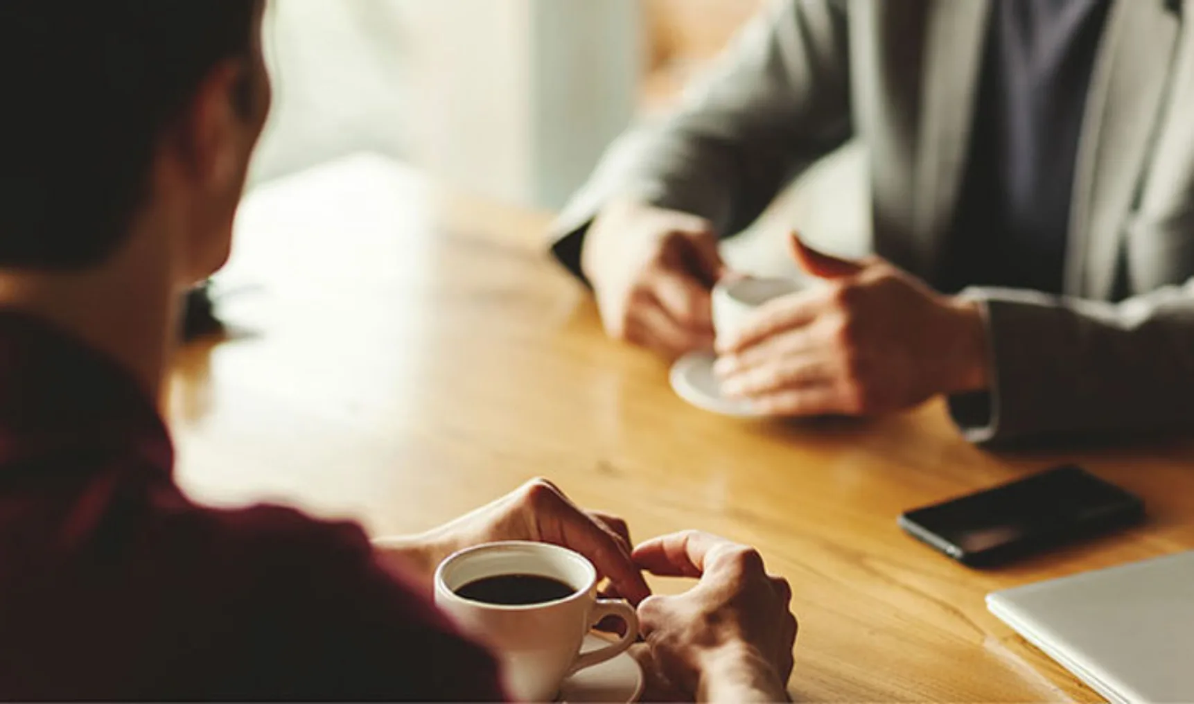 Ga even langs voor een kop koffie!